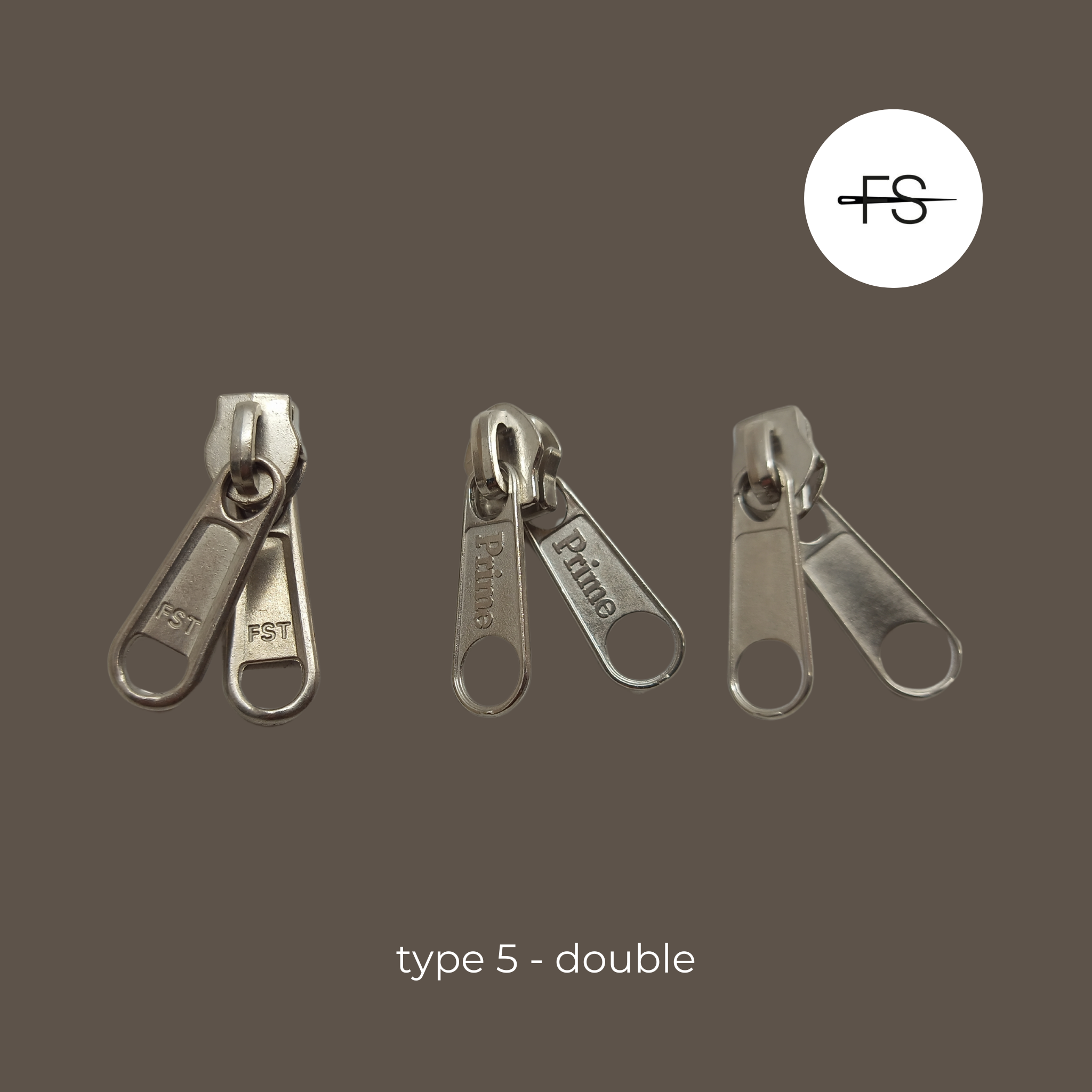 Zip Sliders Double Type 5